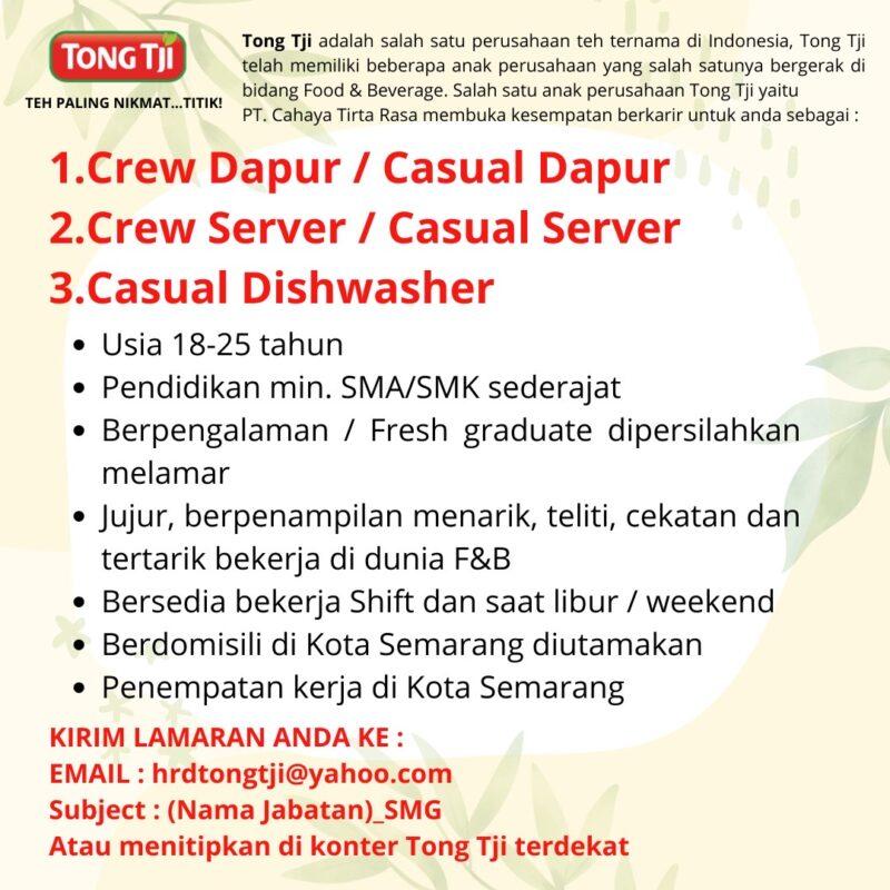 PT Cahaya Tirta Rasa Tong Tji